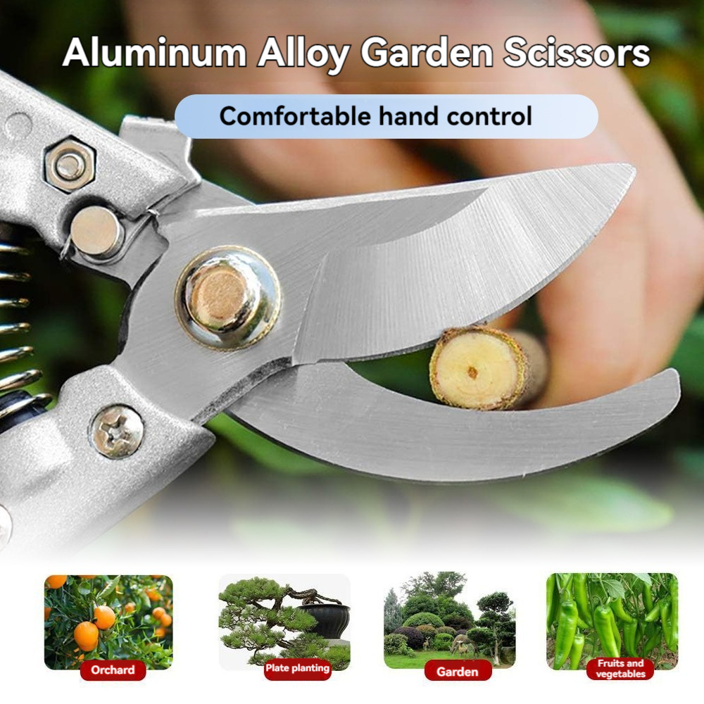 SK5 Steel Pruning Shears Heavy Duty Garden Shears Branch Cutter Plant ...