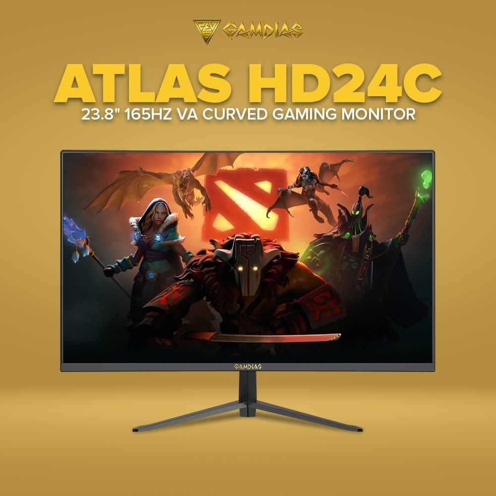EasyPC| Gamdias Atlas HD238IF/HD24IFIC III 24 inch 165Hz/180Hz Gaming ...