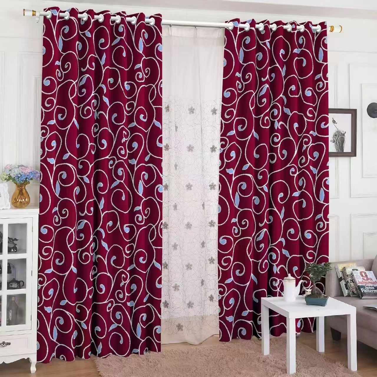 Curtina 140x210cm Ring Curtain Design Curtain For Window Curtains For ...