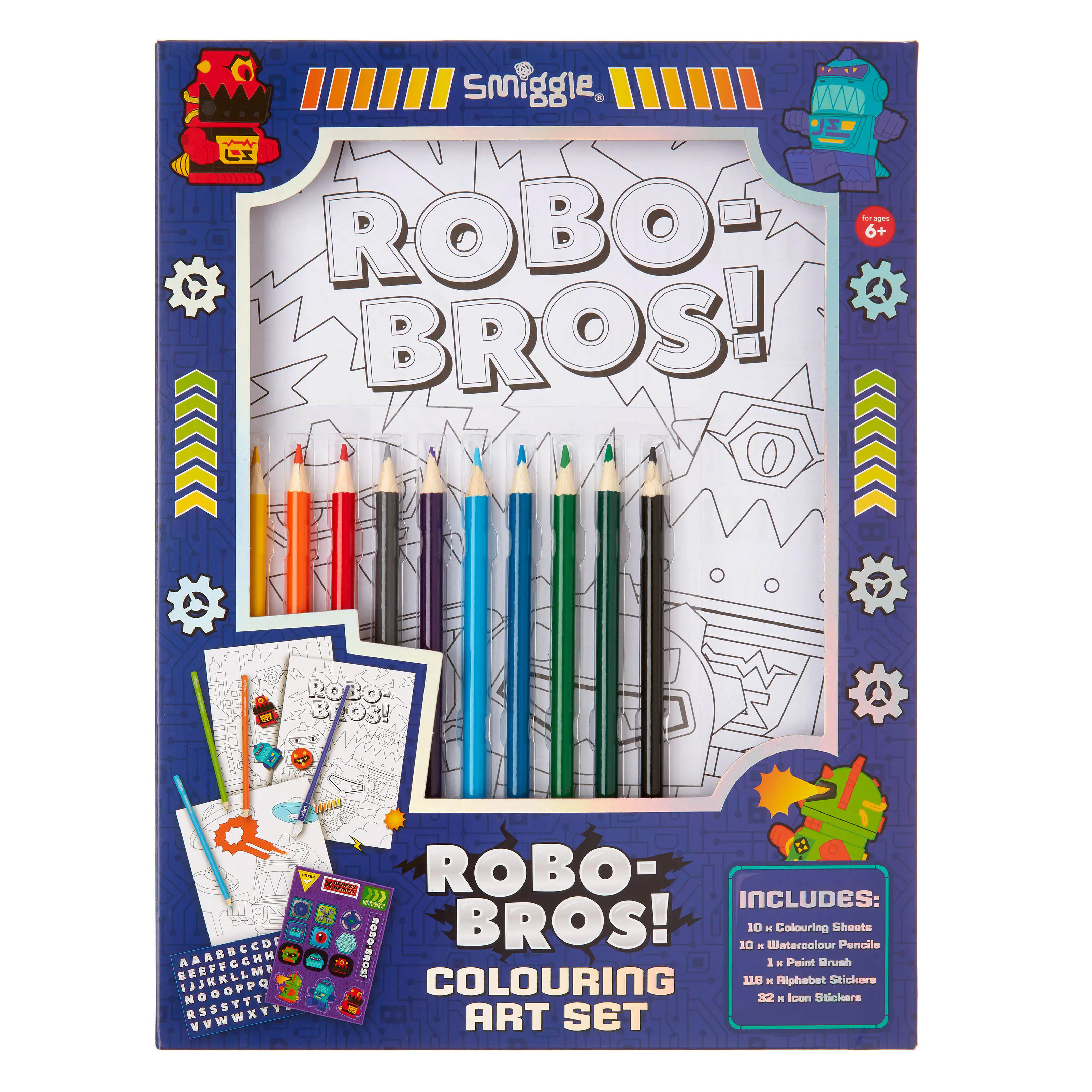 COLORING BOOK AND ACTIVITY BOOK ART SET FOR KIDS AGES 6 AND UP FROM ...