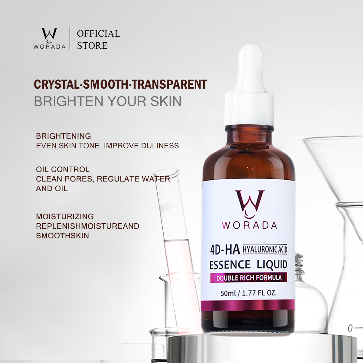 WORADA SPF 60 SUNSCREEN AND 4D-HA HYALURONIC SET sun protection ...