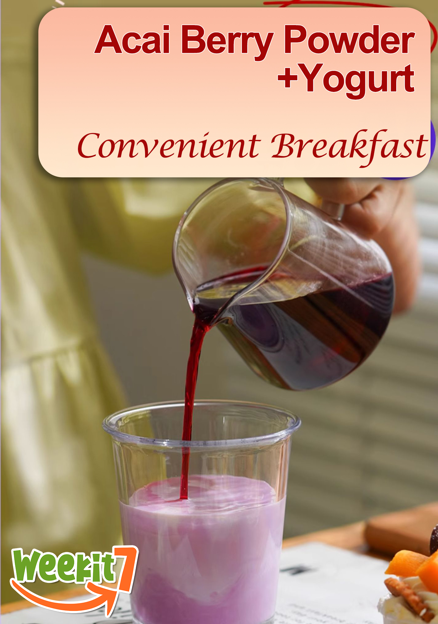 【Buy 1 Get 1】Weekit7 Acai Berry Organic Mixed Berry Powder Beverage ...