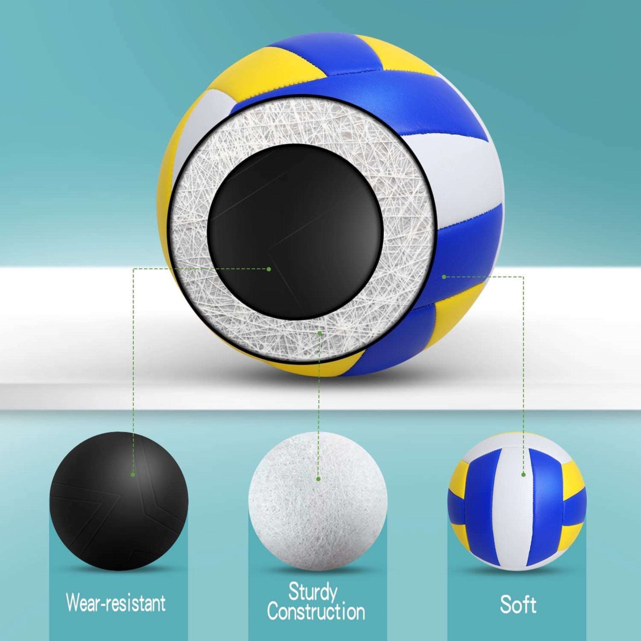 Volleyball Original Special Soft Stable Bounce Indoor Outdoor Beach ...