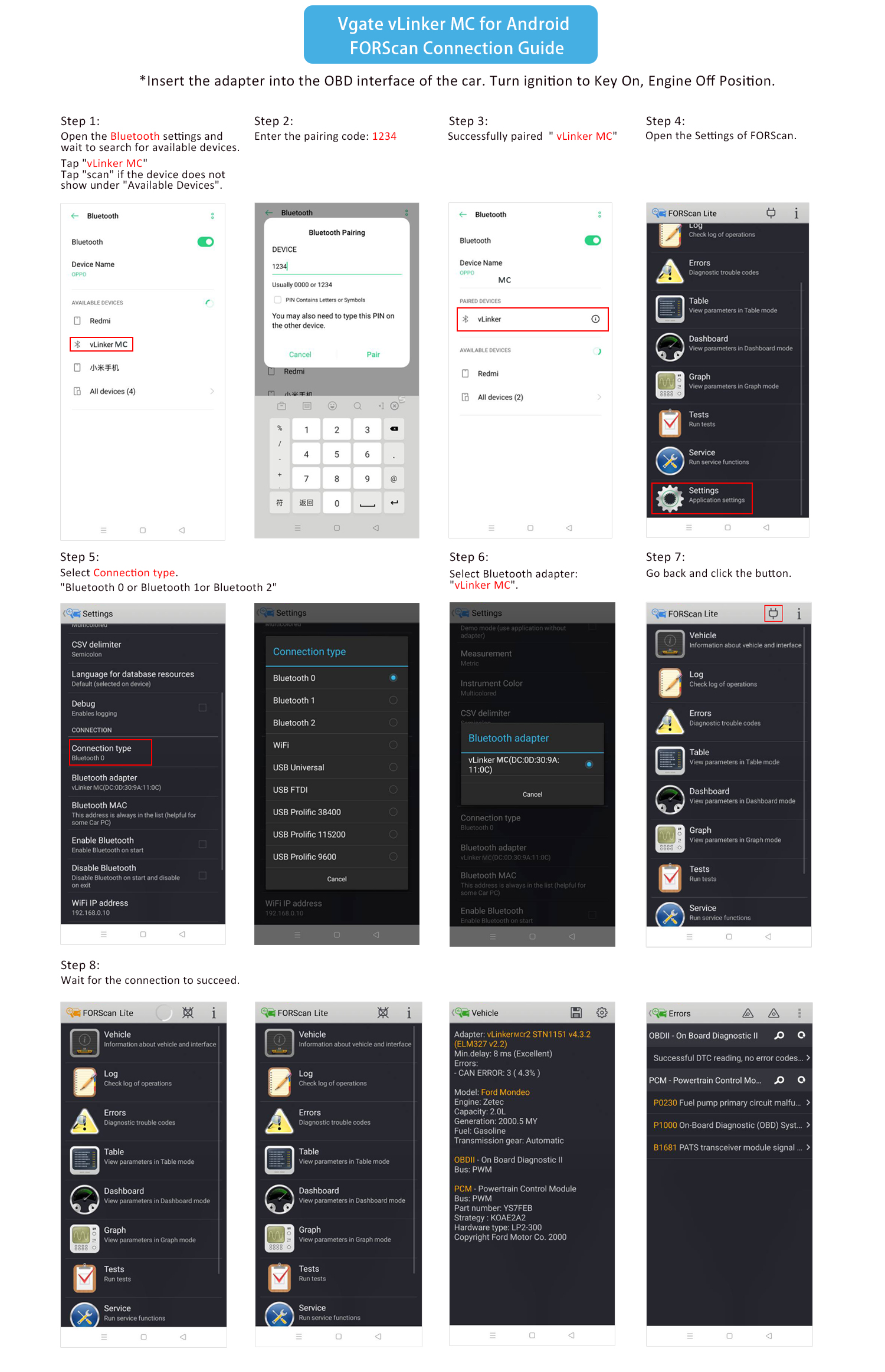 Vgate vLinker MC-BLUETOOTH OBD2 CAR DIAGNOSTIC SCANTOOL | Shopee Philippines