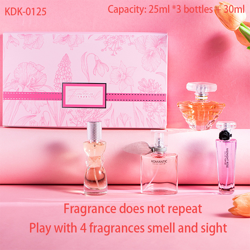 Women's Gift Box Set Perfume, long lasting fruit fragrance for women ...