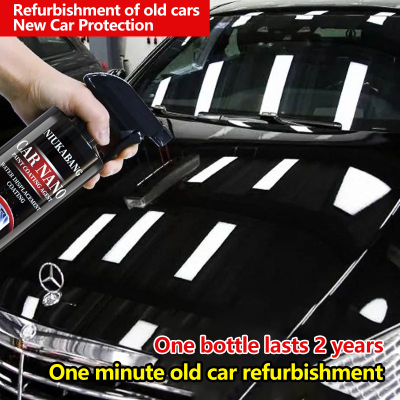 Original 500ML Car Nano Wax Spray Waterproof Super Shine Brighter Car ...
