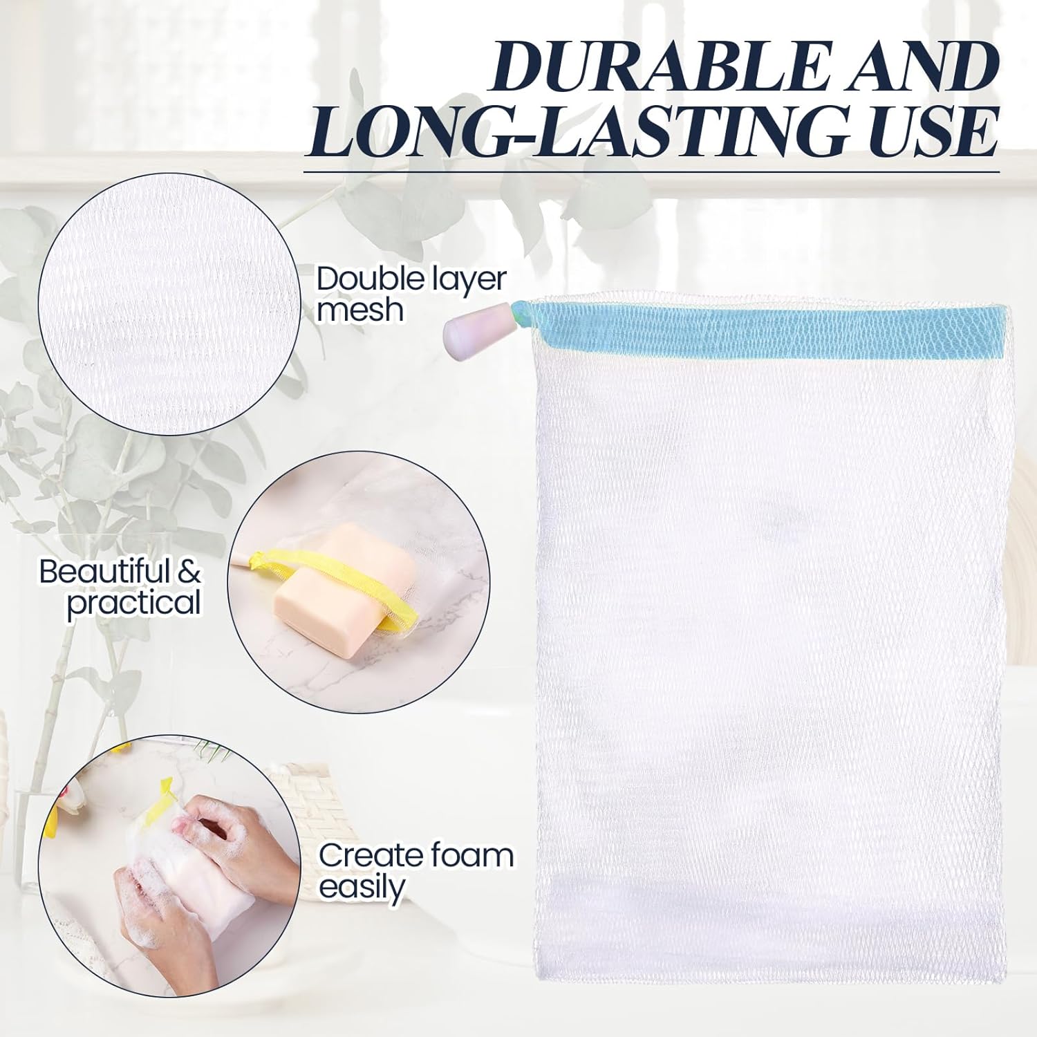 Soap Mesh Foaming Net soap net hand soap soap mesh net bag soap net ...