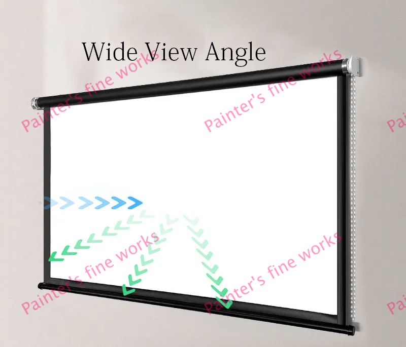 Roll-up screen projection screen home theater projector screen screen ...