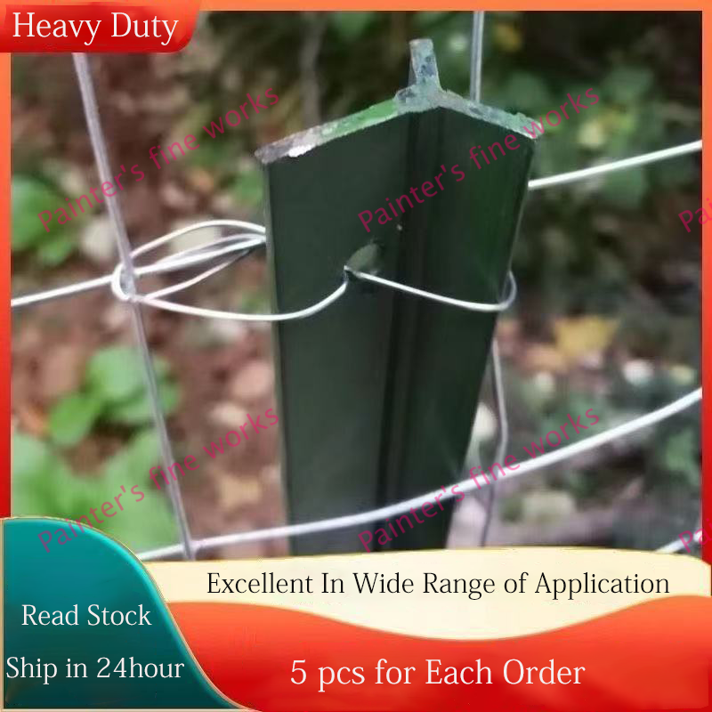 Fence pole triangle column wire mesh fence pole 150cm/180cm solid rust ...