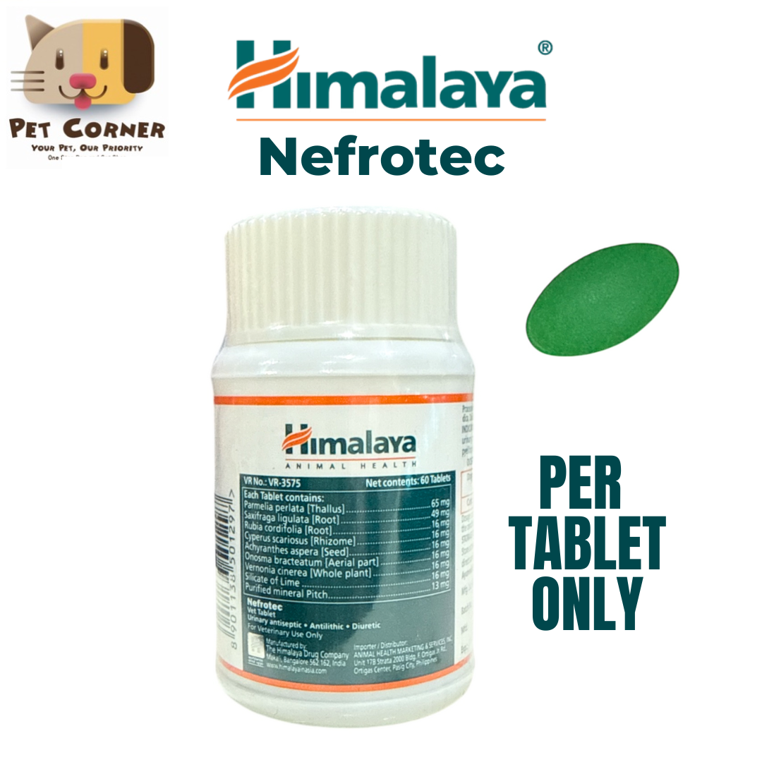 Himalaya NEFROTEC for Dogs and Cats 1 pc PER TABLET ONLY | Shopee ...