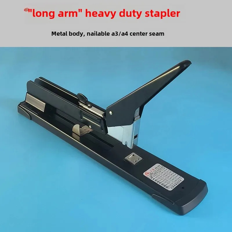 Stapler heavy duty notebook Long arm heavy duty up to 240 sheets (FREE ...