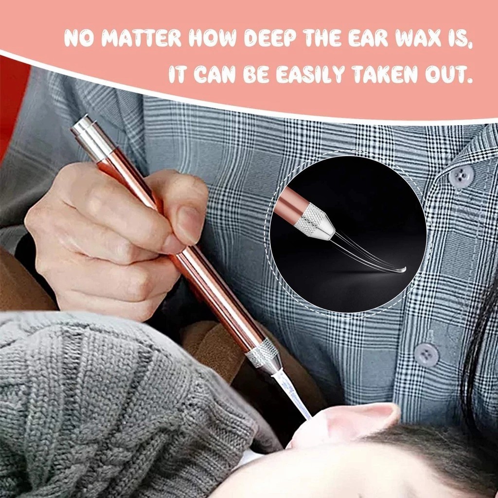 Ear Pick with Light Ear Wax Removal Tool for Kids and Adults Earwax ...
