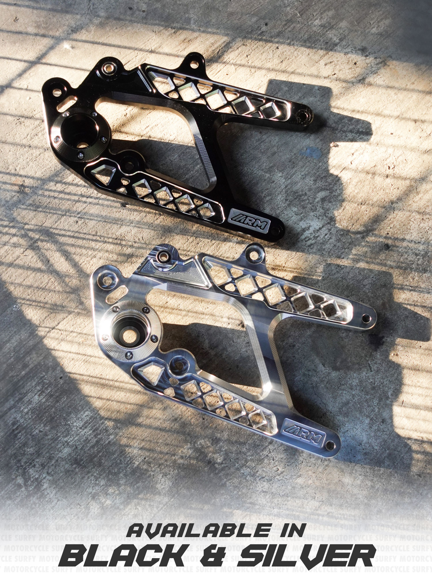 ARM Premium Swing Arm CNC 2-Color Aluminum Design For Nmax Aerox v1&v2 ...