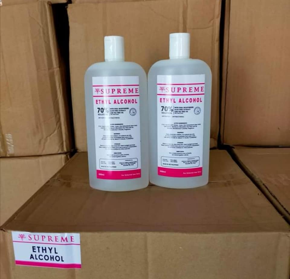 SUPREME ALCOHOL SUPREME Alcohol 1 Gallon 3.2 Liter ETHYL AND ISOPROPYL ...