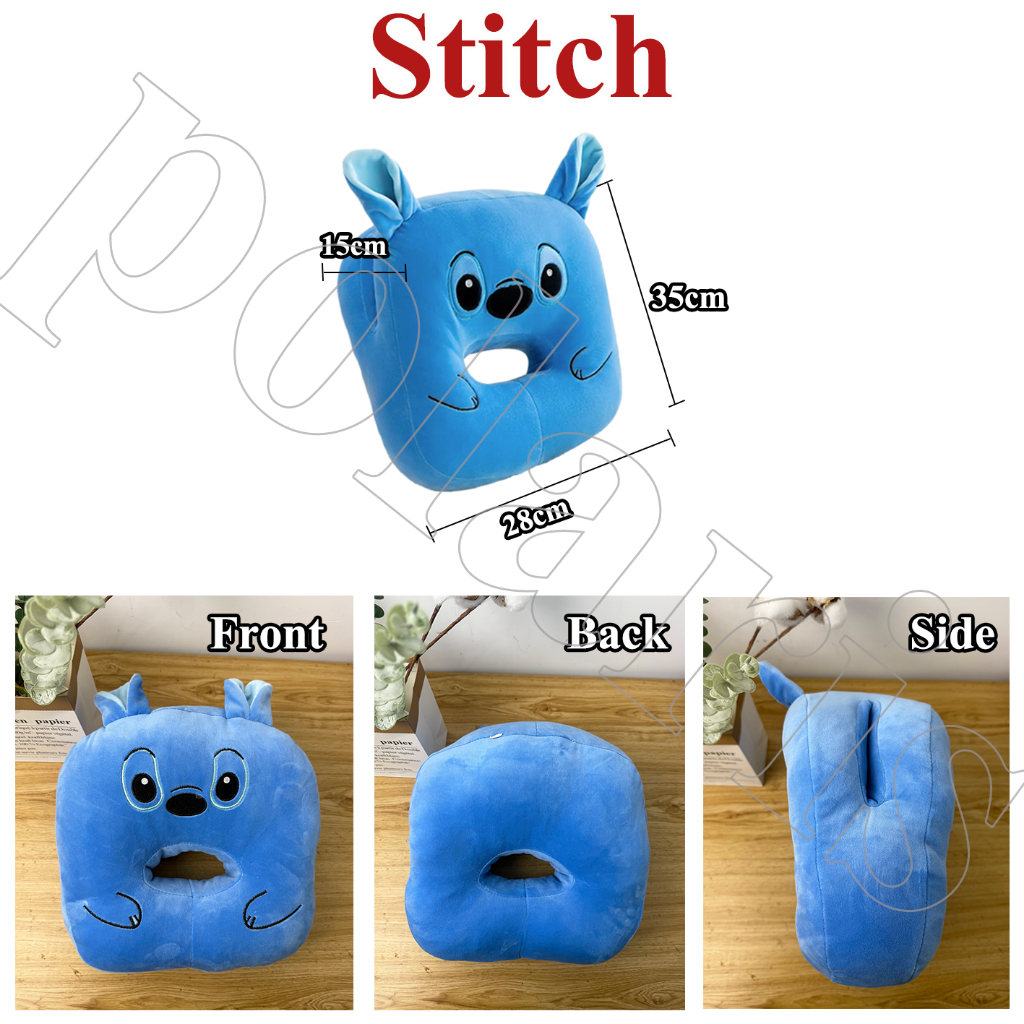 Cartoon Pillow Stuff Toys Mini Pillow Travel Neck Nap Pillow Stuffed ...