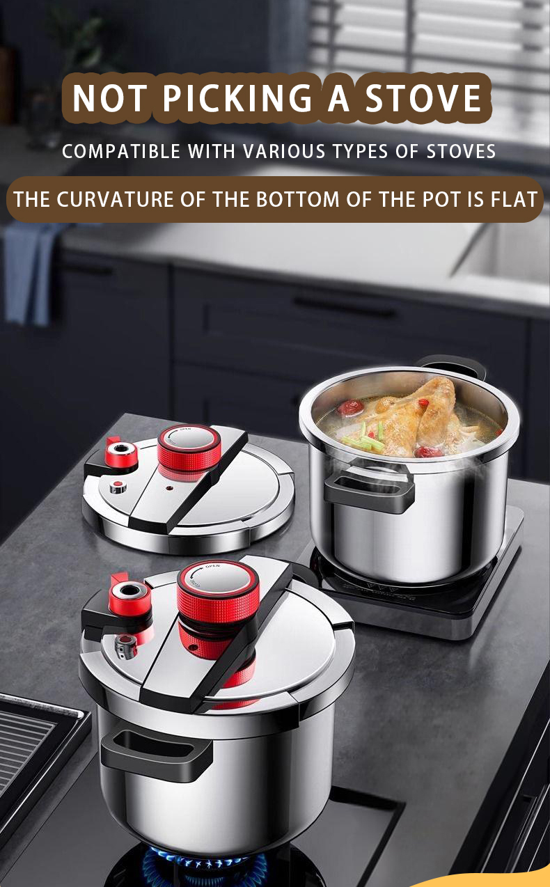 Pressure Cooker Standard Rice Cooker Pressure Cooker Thickened 304 ...