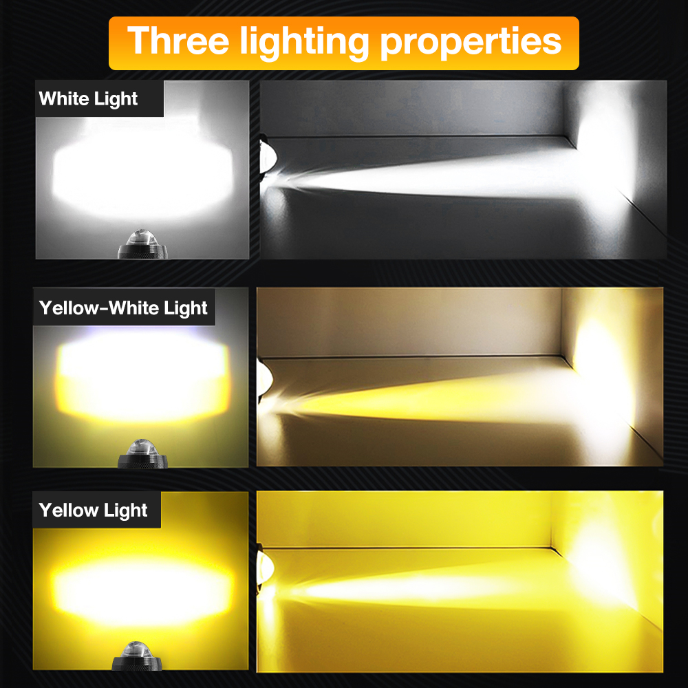 V5 Upgraded Version Mini Driving Light for Car Motorcycle Single ...