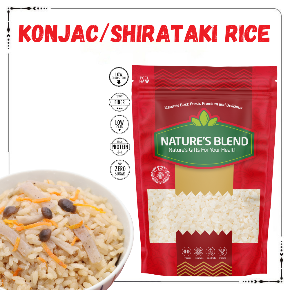 Konjac Rice | Shirataki Rice | 250g - 1kg | Premium Quality | Shopee ...