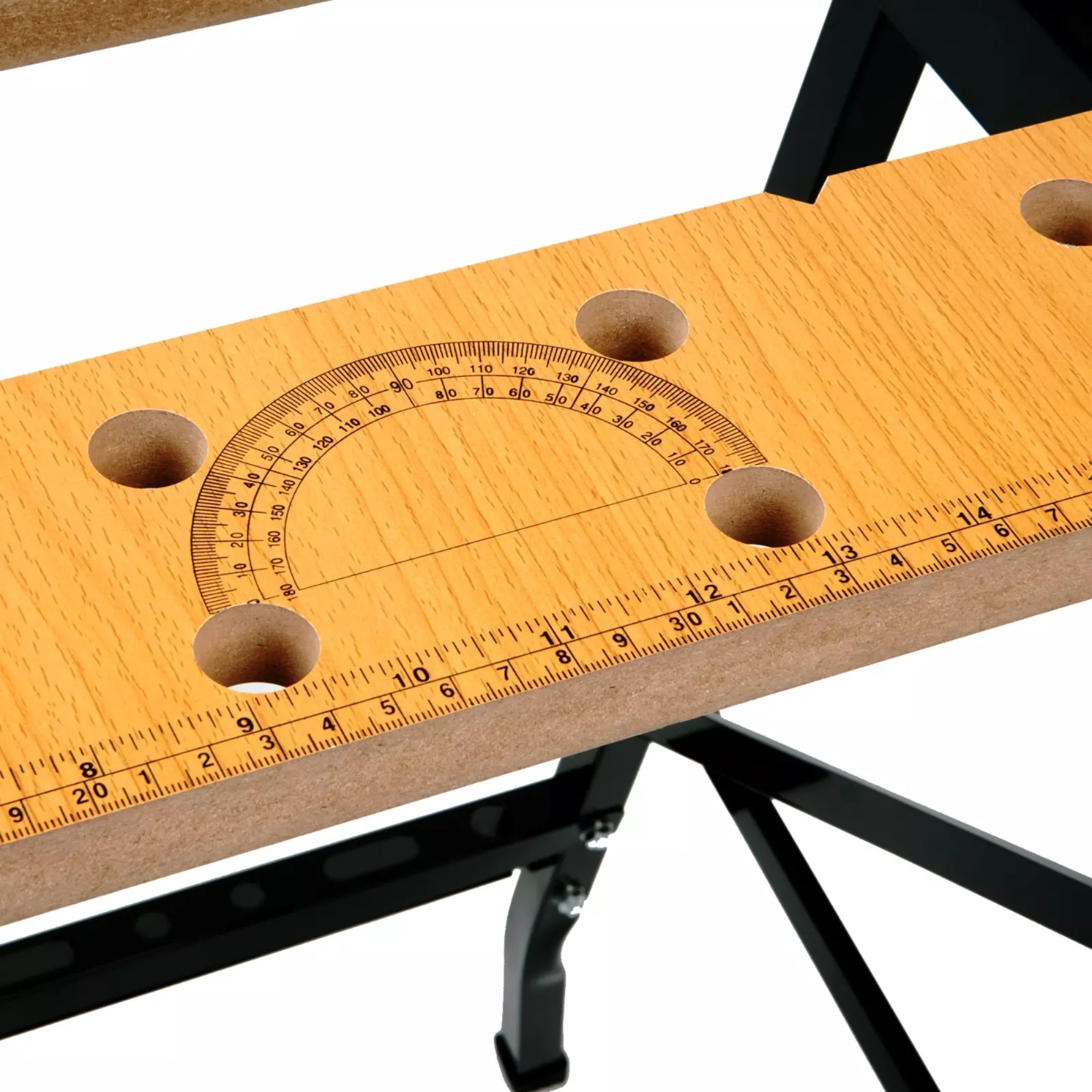 DuraClamp Portable Workbench | Small Folding Worktable w Vise, Ruler ...
