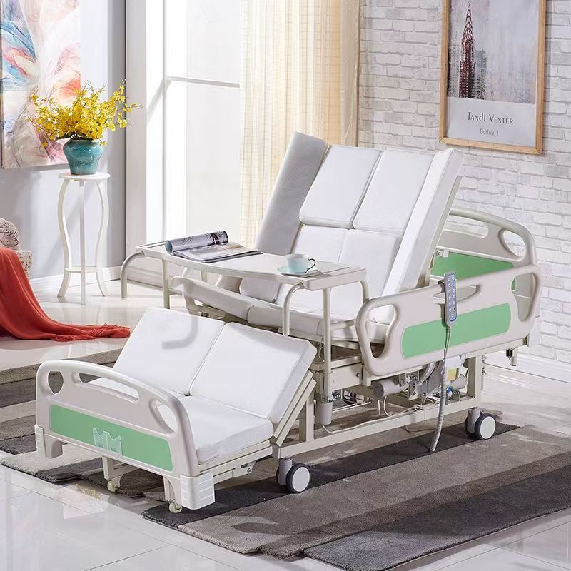 SIX Auxiliary Functions Electric Nursing Bed Multifunctional Patient ...