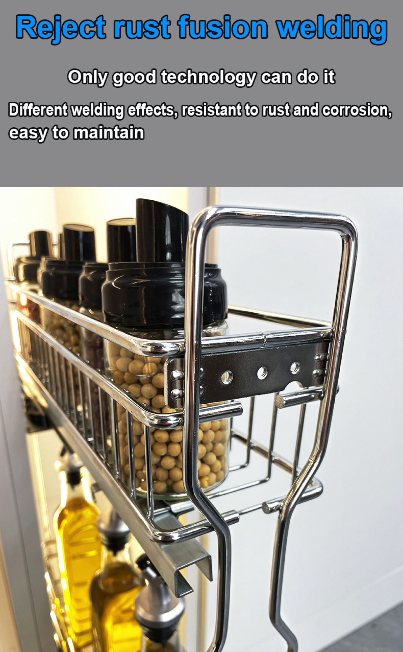 Condiments Pull out basket 2-3 layer 304 stainless | Shopee Philippines