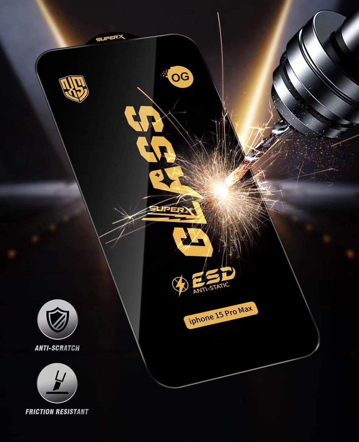 OG ESD Full Tempered Glass For Samsung A05 A02 A03 A04 A10 A11 A12 A13 ...