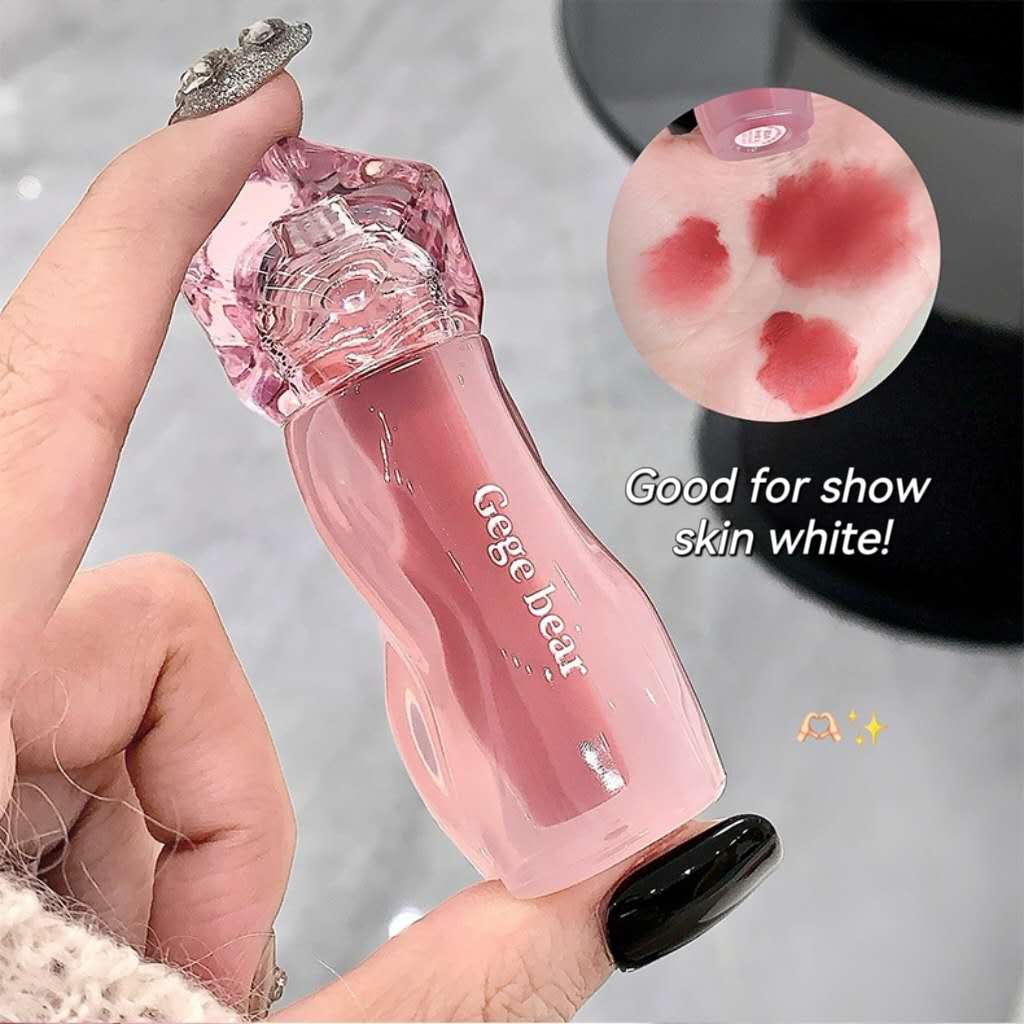 New Gege Bear Velvet mist cream Matte lip mud | Shopee Philippines