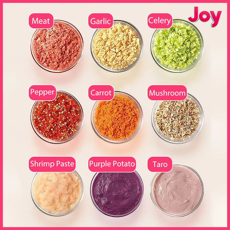 JOY 100% Original 2L Stainless/Transparent Electric Meat Grinder / Food ...