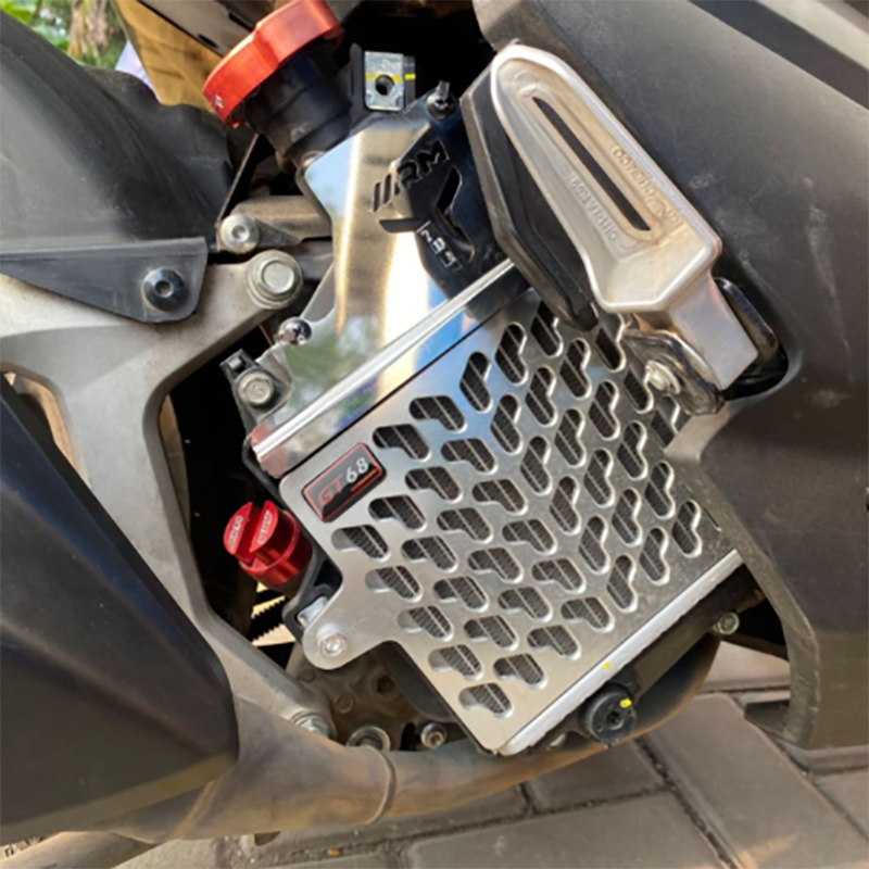 Full CNC Radiator Cover GT68 VARIO 160 And PCX 160/ADV 160/ AIRBLADE ...