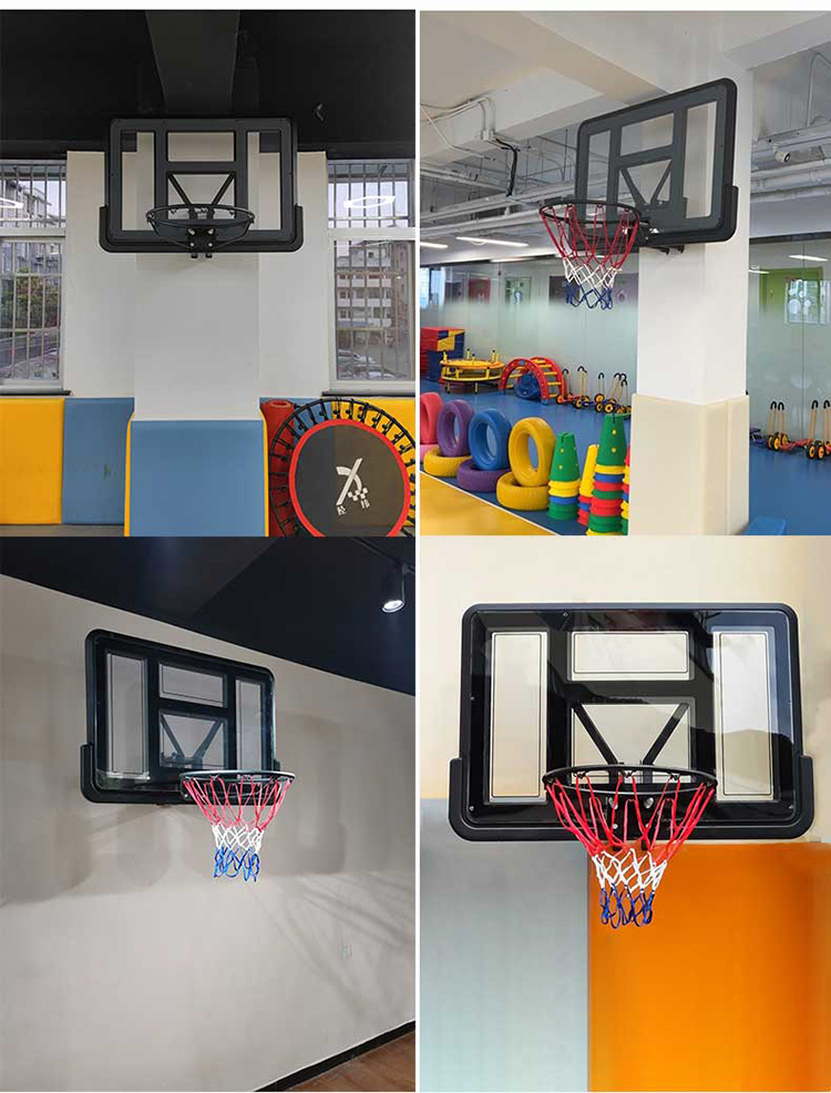 Wall-mounted Basketball Hoop Outdoor Basketball Rings Adult Teenager ...