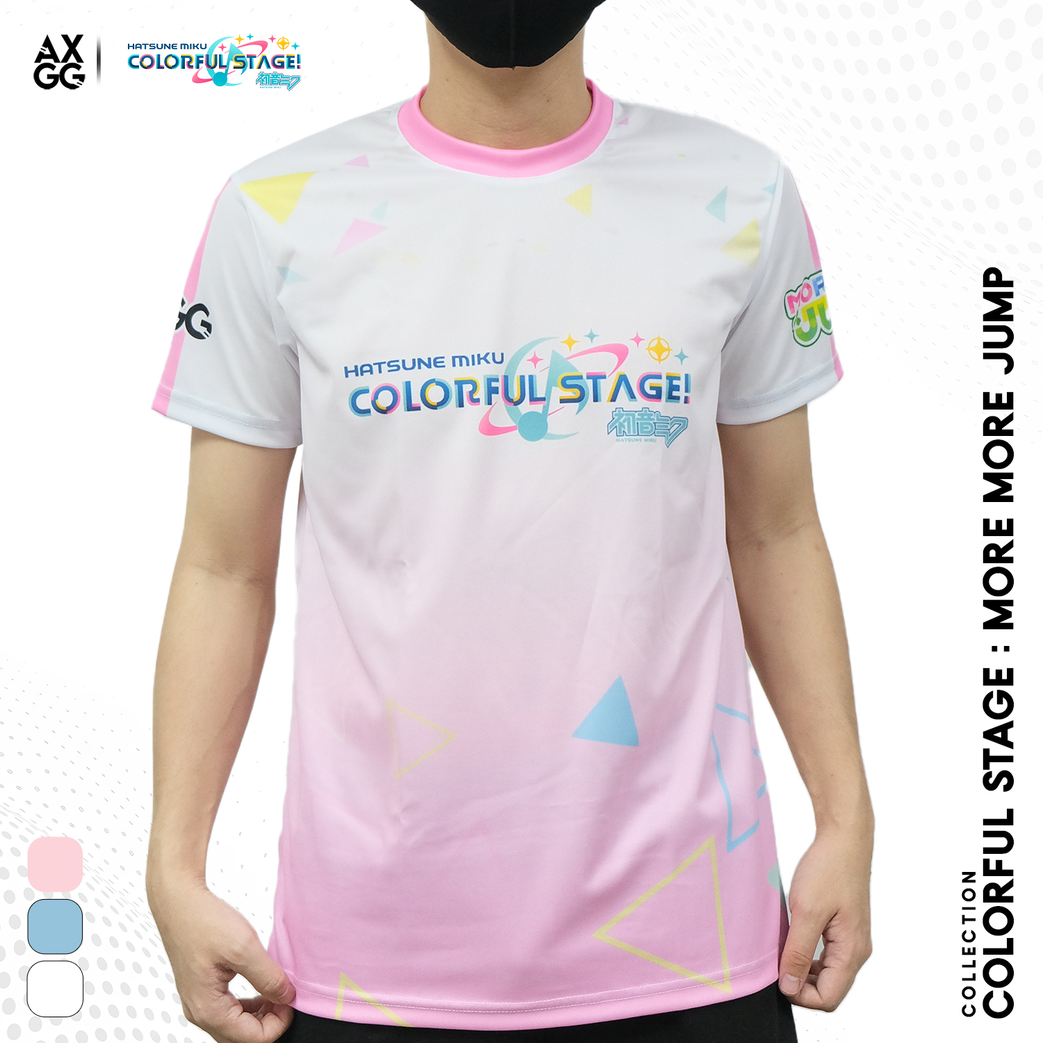 AXGG ' Colorful Stage More More Jump ' Anime T-Shirt | Shopee Philippines