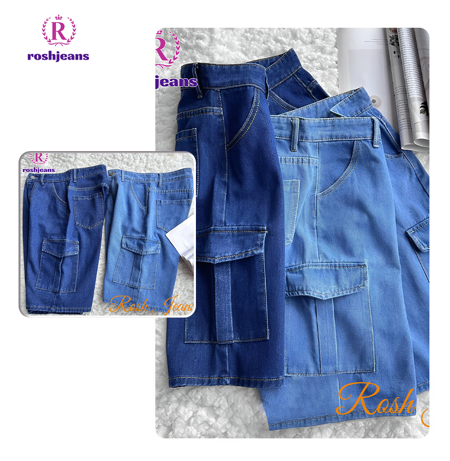 Rosh_Jeans High waist denim shorts for woman Denim Short jorts Korean ...