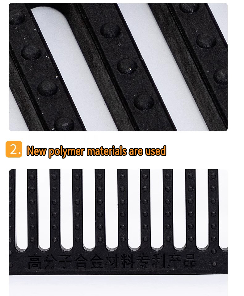 McWane 】Plastic Trench Drain Cover – Outdoor Drainage Grate, Durable ...