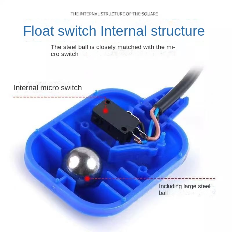 Float switch pump water tower tank automatic water level controller Level sensor sewage pump ...