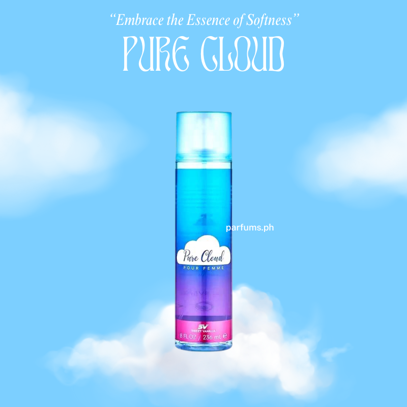 SWEET VANILLA Fragrance Body Mist 236ml Pabango Soft Pure Cloud Perfume ...