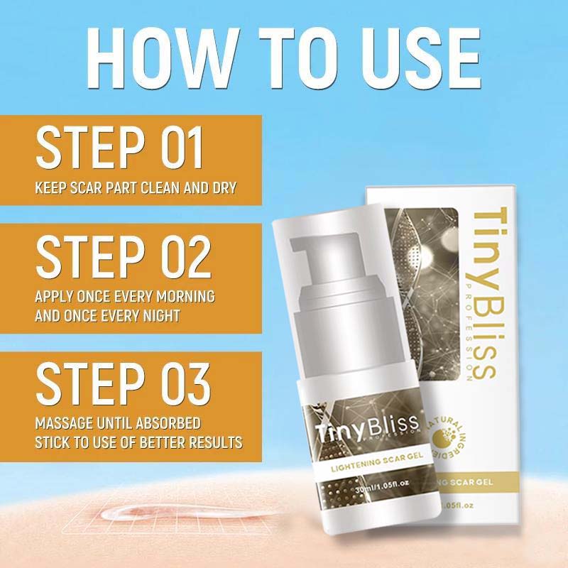 TinyBliss Lighten Up Lightening Baby Scar Gel 30ML insect bite Scar ...