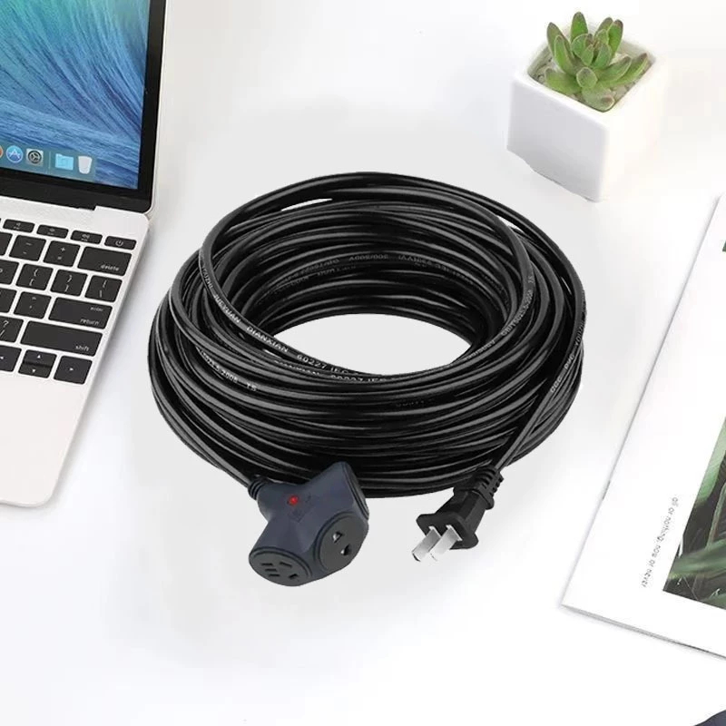 Outdoor Extension Cord Socket Plug Strip Extension Wire Universal ...