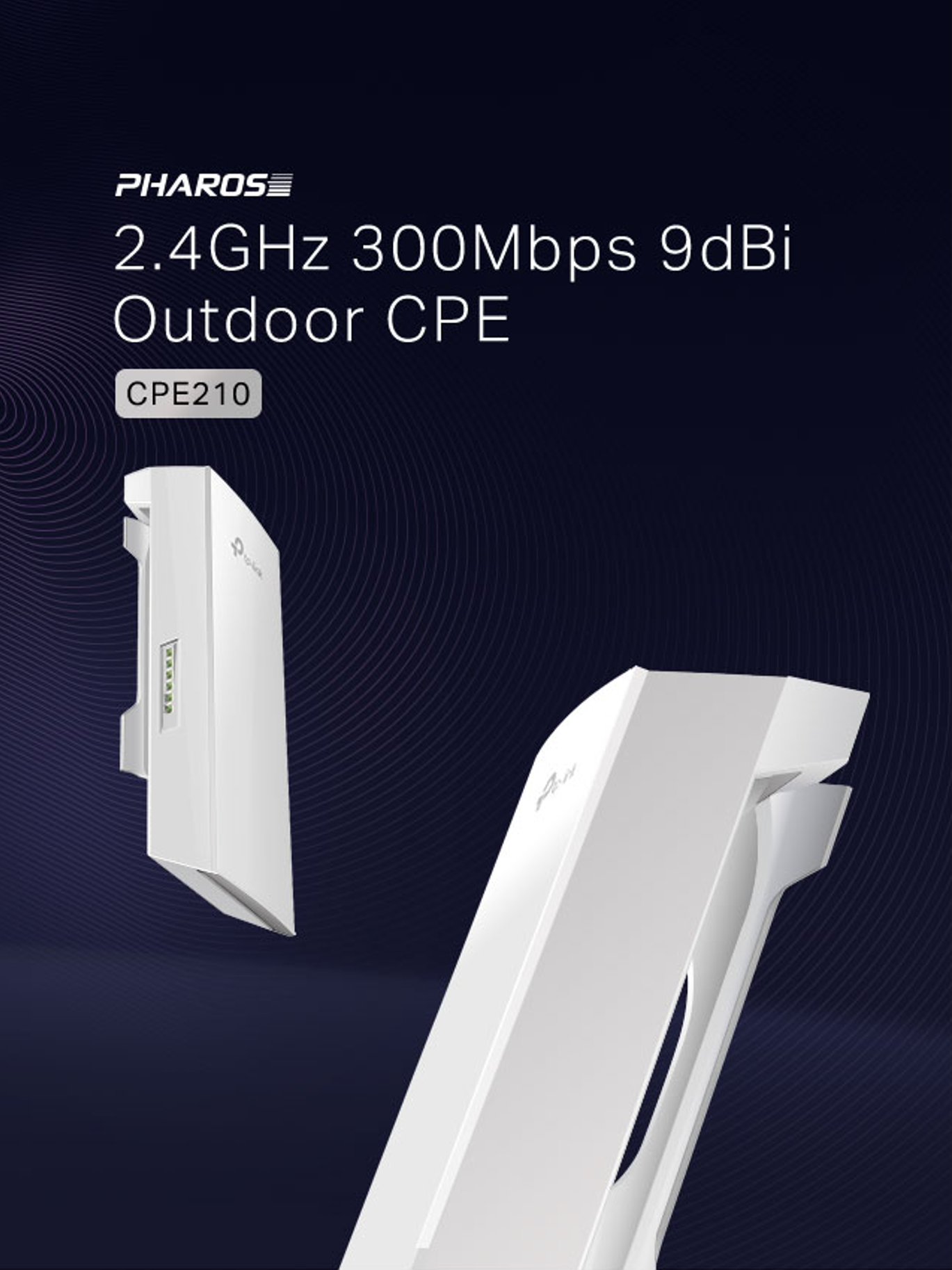 TP-Link Pharos CPE210 2.4GHz 300Mbps 9dBi Outdoor CPE Outdoor AP | Shopee Philippines