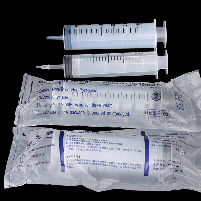 100ML-500ML Reusable Big Size Syringe Plastic Injector for Pets Cats ...