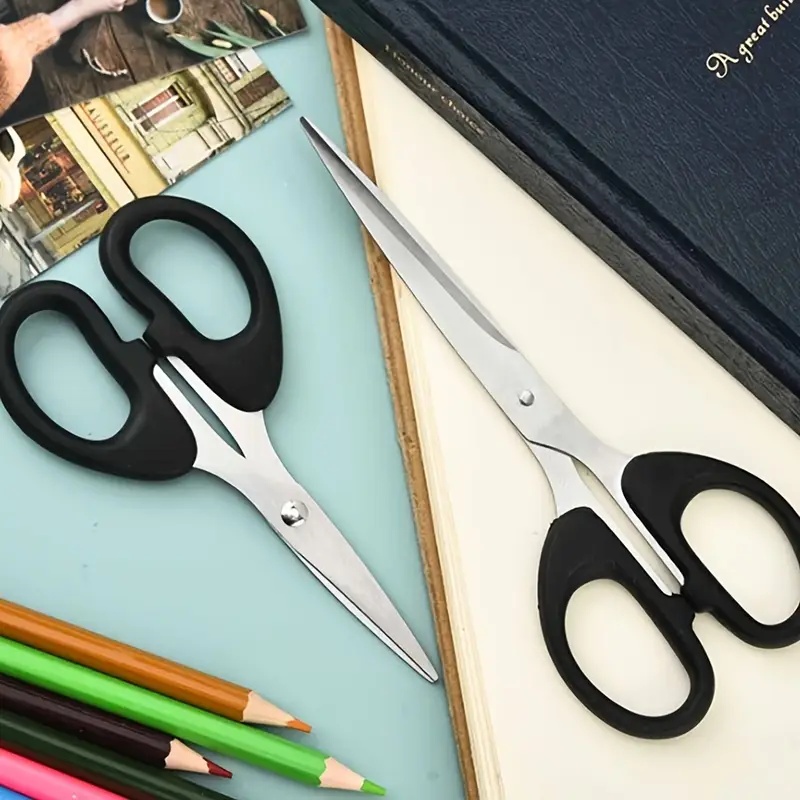 Small Stainless Steel Scissors Paper Cutting Multifunctional Tailor ...
