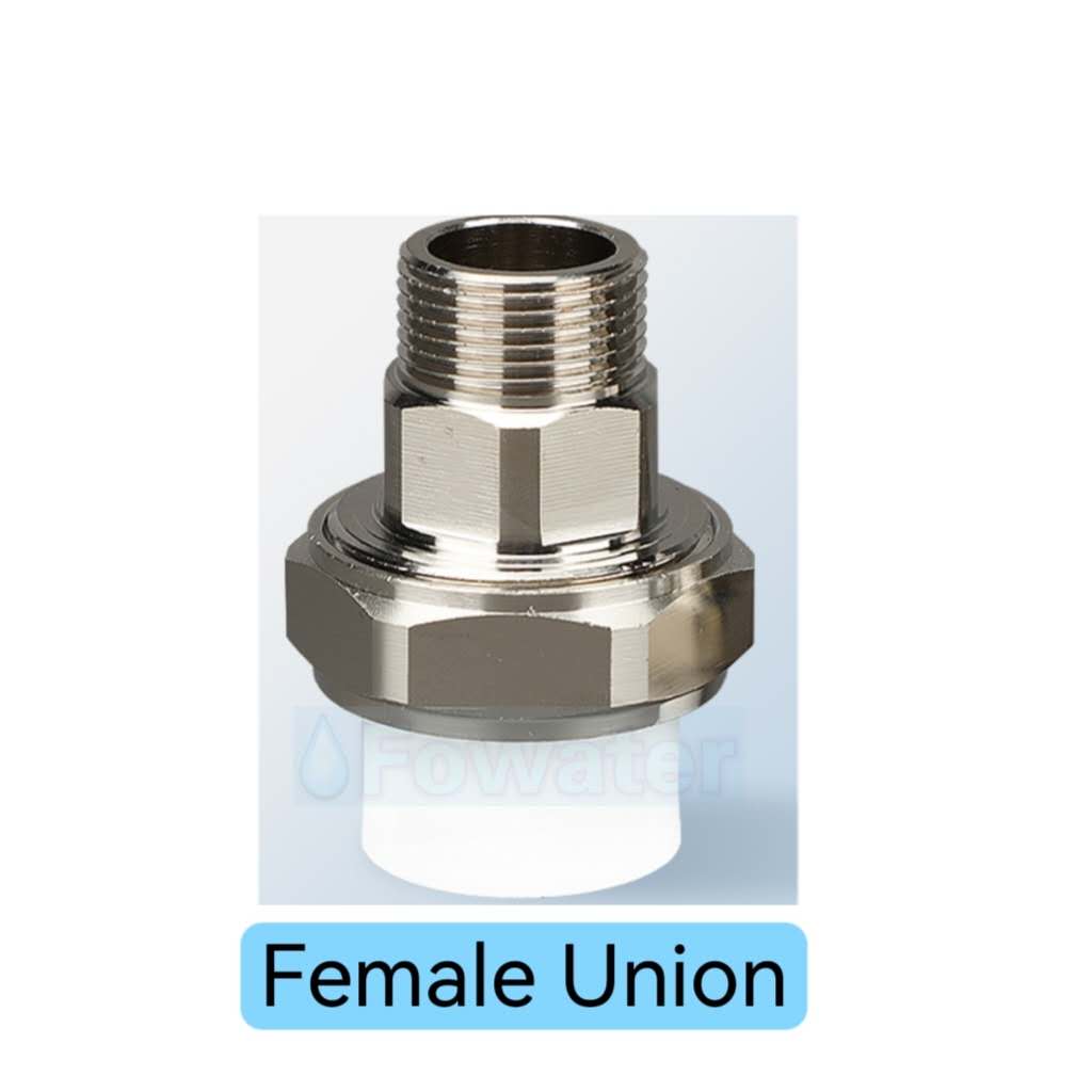 Male/Female Heavy Duty PPR Union Patente Fittings (1/2inch,3/4inch ...