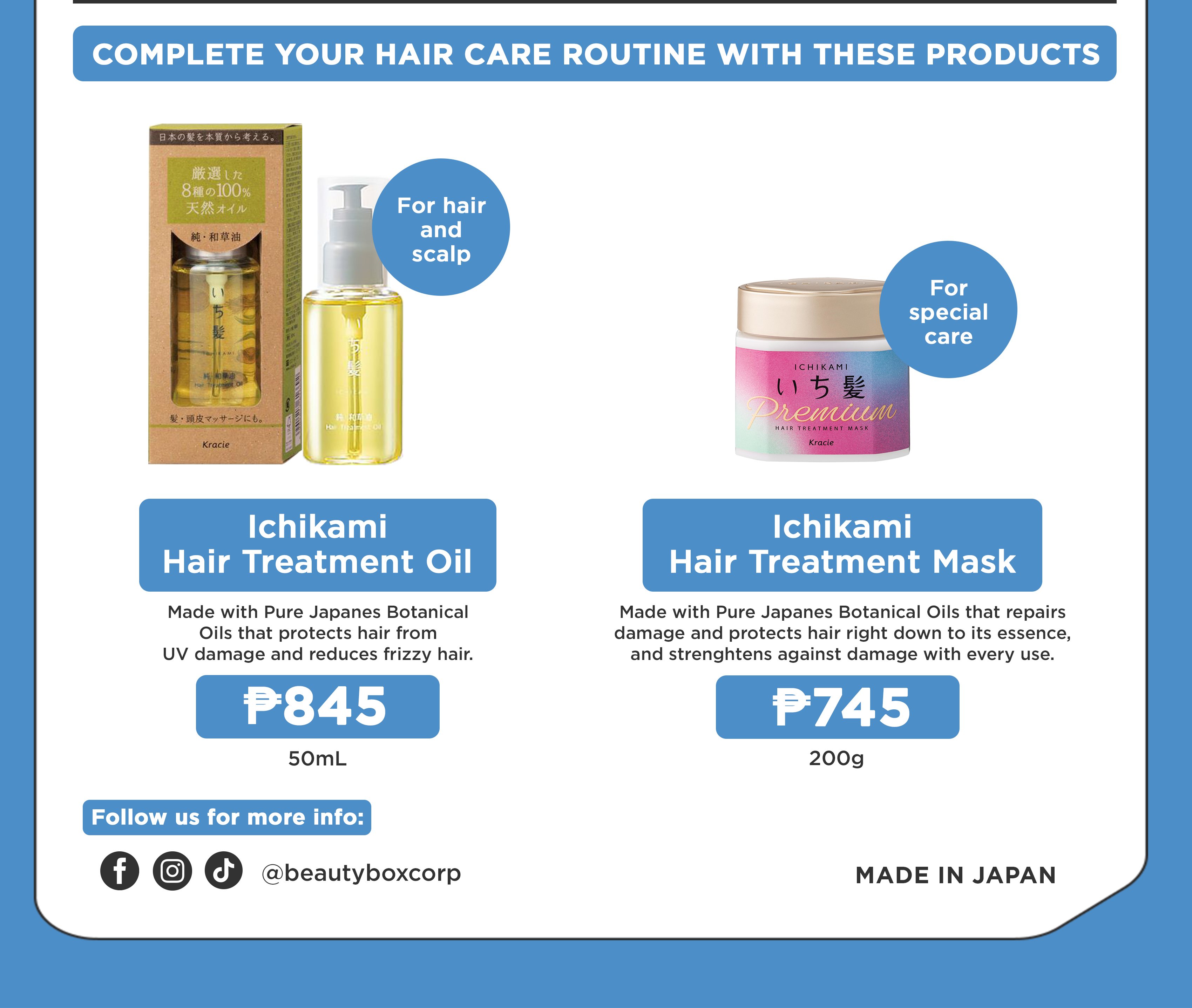 ICHIKAMI Moonlight Pair Set Shampoo and Conditioner B | Shopee Philippines