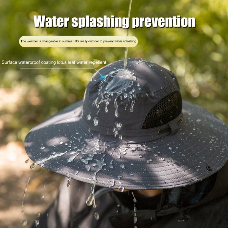 Protection Bucket Hat For Men/Women Hat With Face Cover Fisherman ...