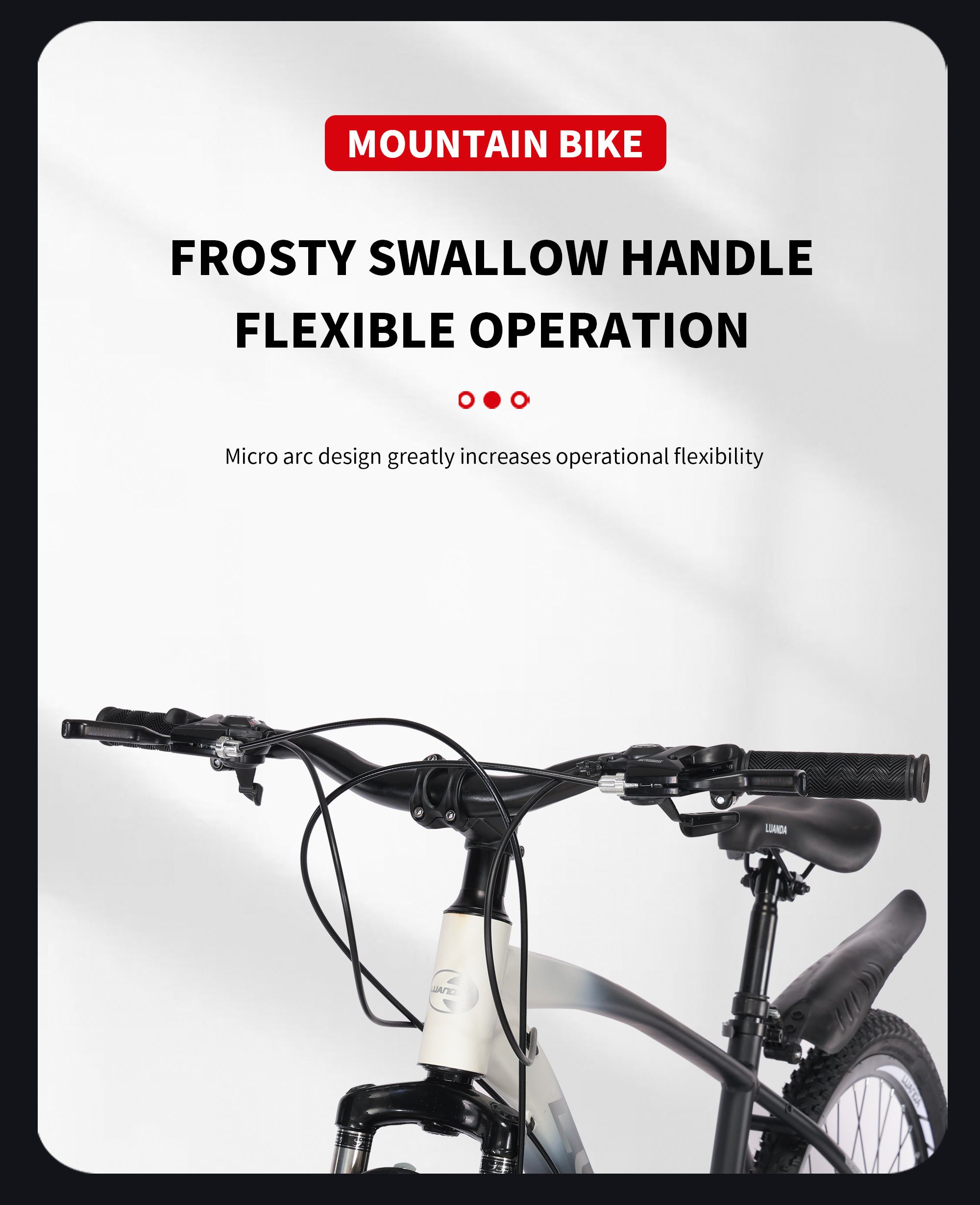 LUANDA Aluminum Alloy Mountain Bike Fixie Bike Adult Bicycle MTB Bike ...