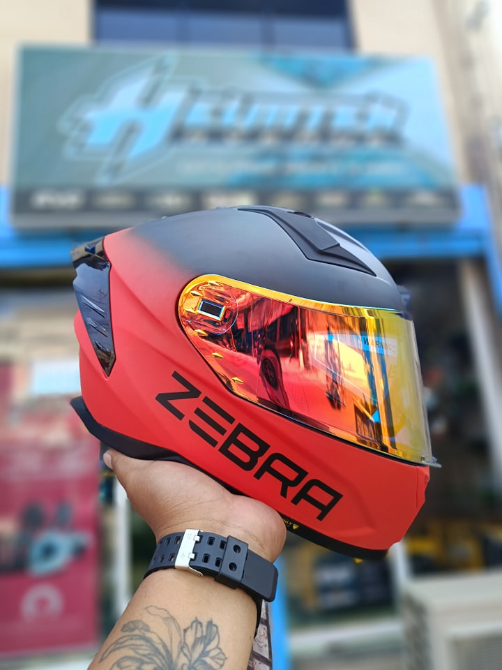 ZEBRA helmet full face motorcycle helmet dual visor for men women free ...