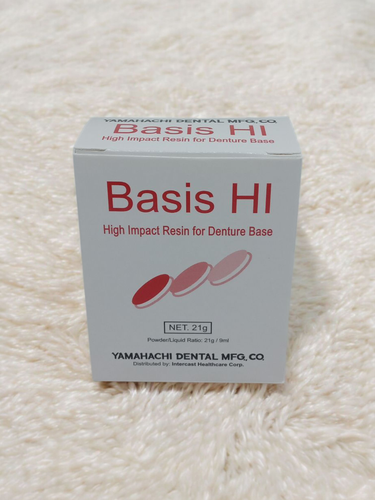 Yamahachi Dental (Basis HI) Impact Resin for Denture Base 21g | Shopee ...
