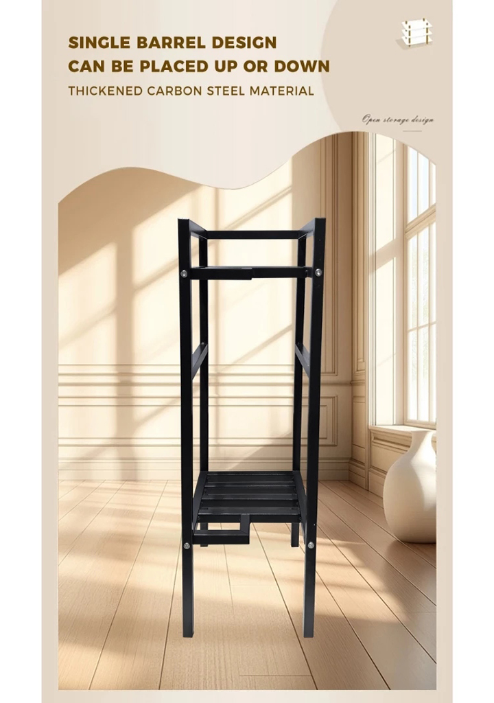 Water Container Rack 3 Layer Storage Rack Stainless Steel Water Bucket ...