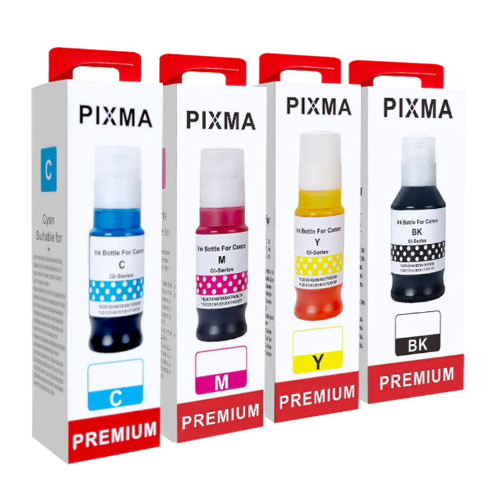 Canon ink Gi 71 Refill Ink Dye Ink for PIXMA G1020 G2020 G2021 G3020 ...