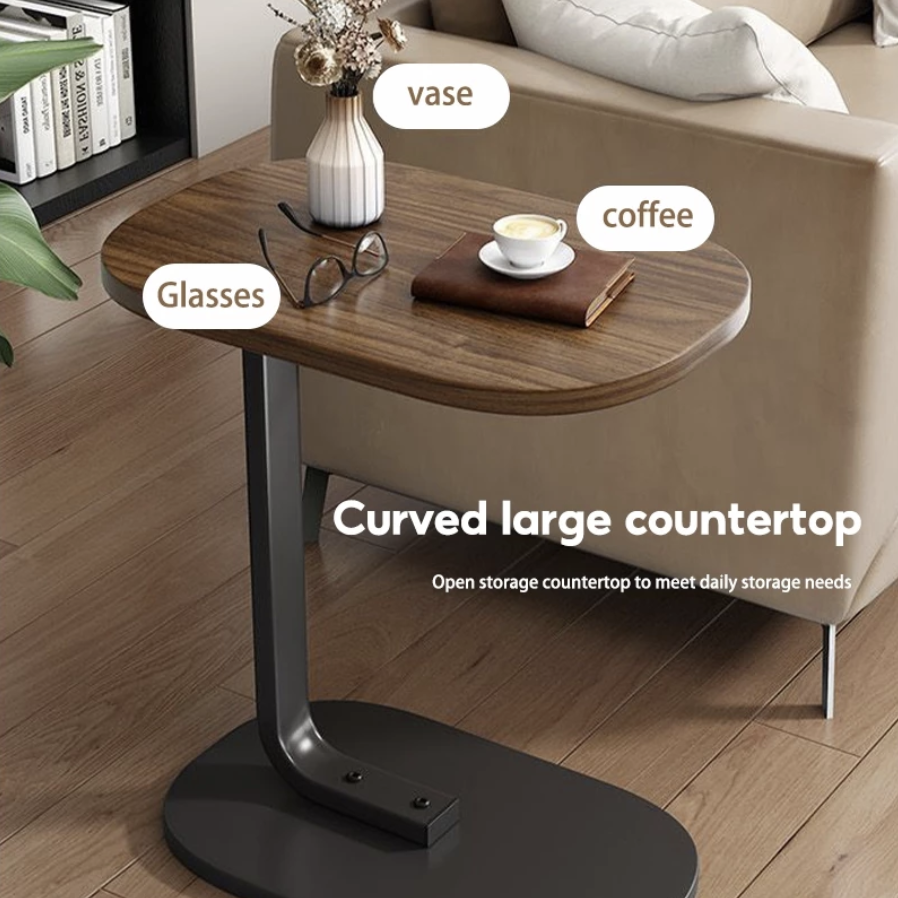 CHIT Nordic Side Table Sofa Bedside Table Corner C-Type Movable Coffee ...