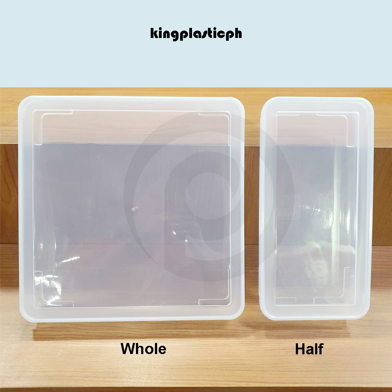 Stackable Clear Transparent Graham Bar Tupperware Food Keeper ...